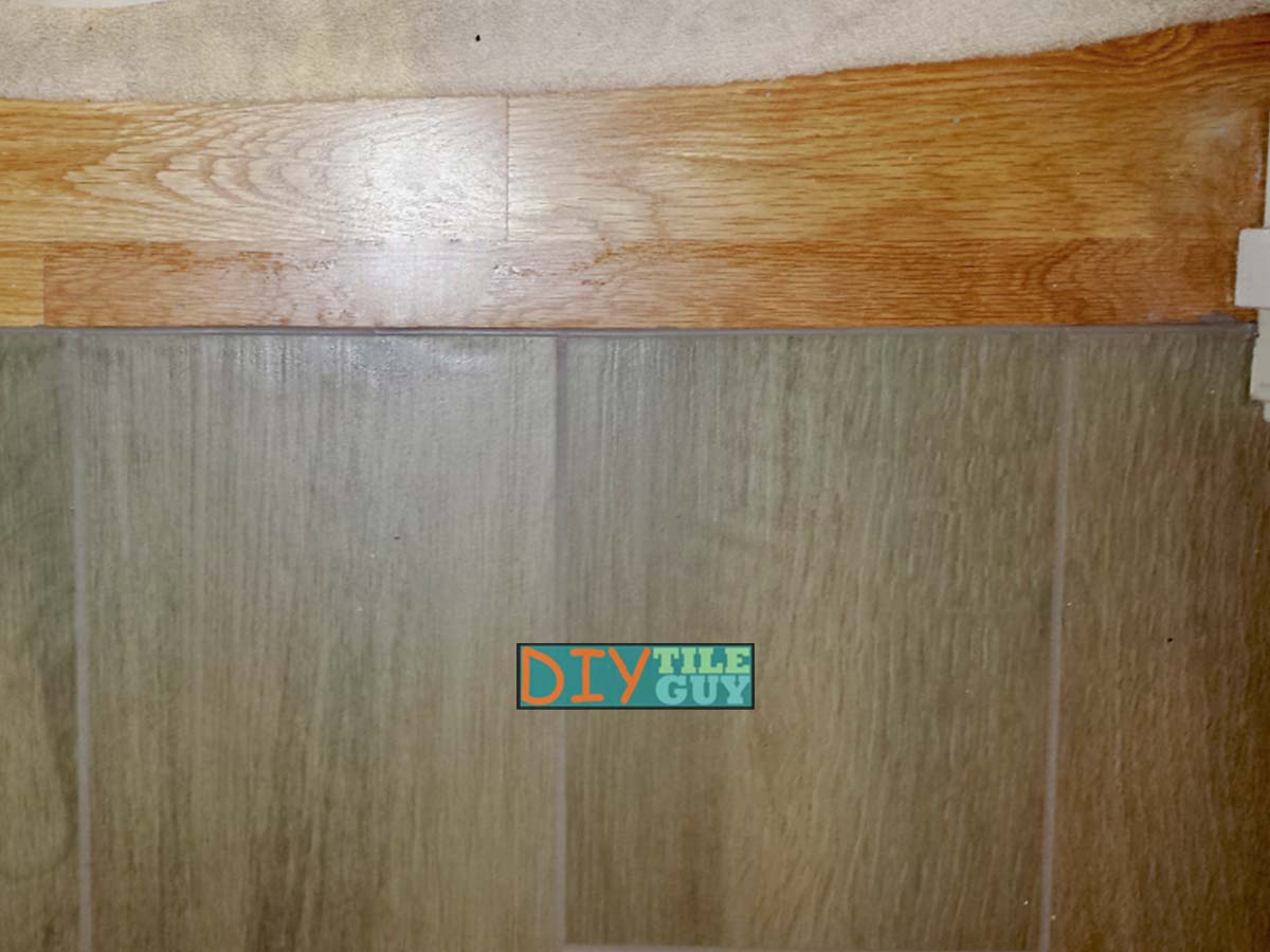 How to get a Perfect Tile to Wood Transition for Floors | DIYTileGuy